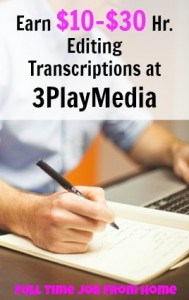 3Play Media Transcription Editing Job Review - Full Time Job From Home LLC