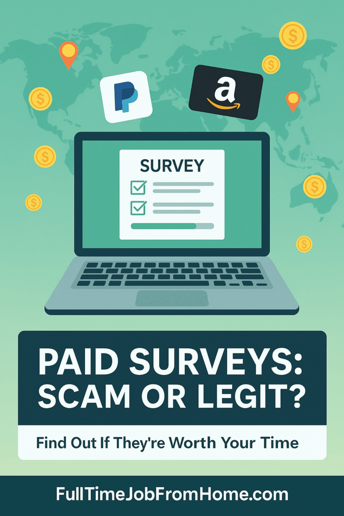 Paid Online Surveys: Are They Worth Your Time?