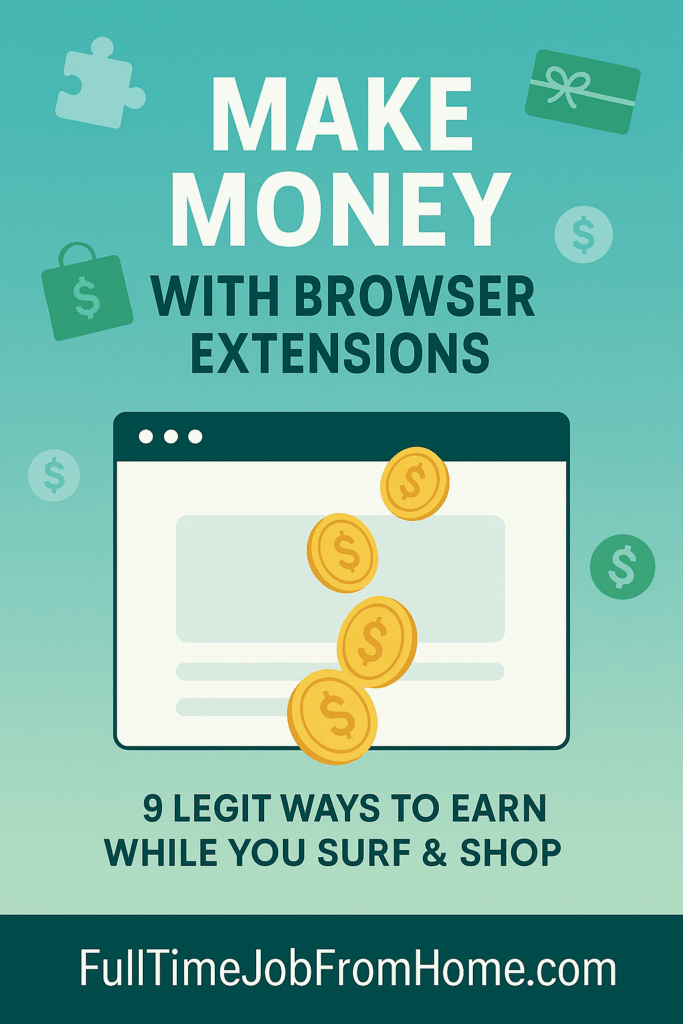 9 Legitimate Browser Extensions That Pay You Money!